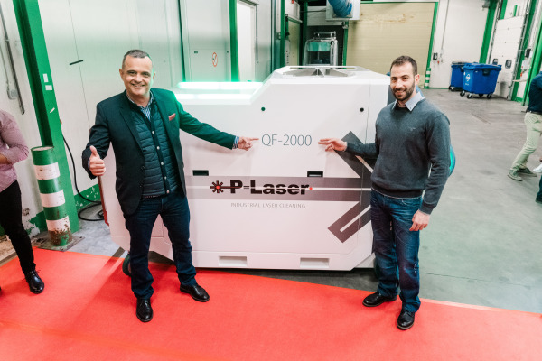 P-laser Industrial laser cleaning | P-Laser